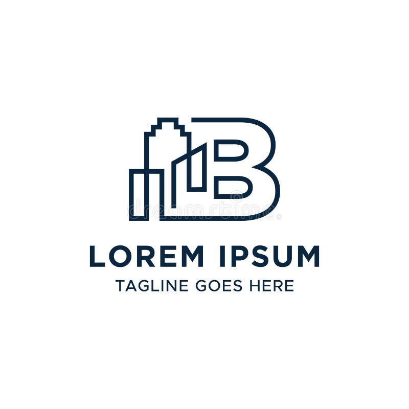 B Building Logo Stock Illustrations – 1,025 B Building Logo Stock ...