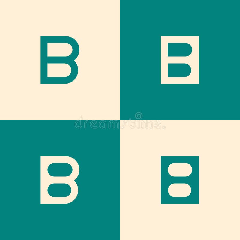 Creative Modern B Letters Stock Illustrations – 8,422 Creative Modern B ...