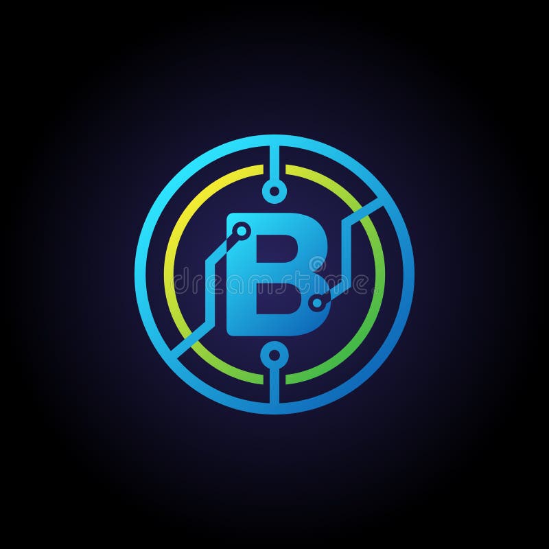 Letter B Circle Colorful Logo Stock Illustrations – 767 Letter B Circle ...