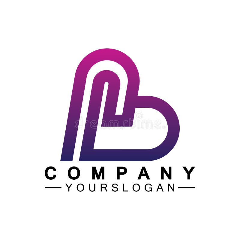 B Heart Logo Stock Illustrations – 497 B Heart Logo Stock Illustrations ...