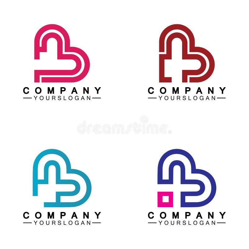 B Heart Logo Stock Illustrations – 504 B Heart Logo Stock Illustrations ...