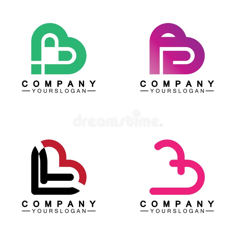 B Heart Logo Stock Illustrations – 504 B Heart Logo Stock Illustrations ...