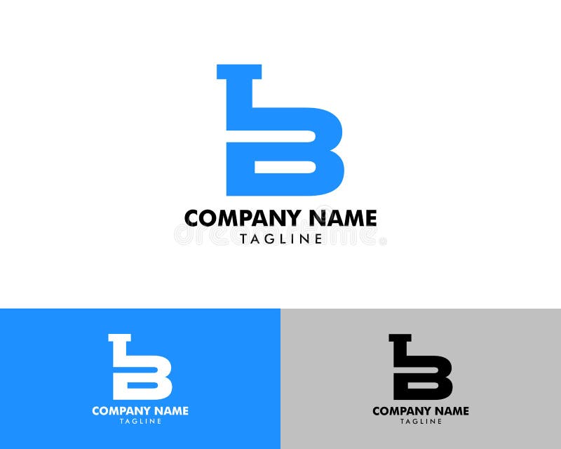 Initial Letter B Plumbing Pipe Logo Template Vector Icon Illustration ...