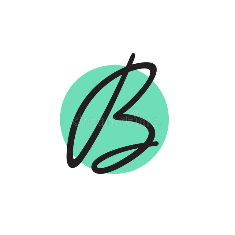 B Signature Logo Stock Illustrations – 1,463 B Signature Logo Stock ...