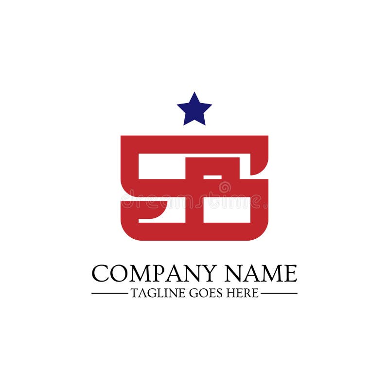 Initial Letter BS Logo Design Vector, B and S Letter Monogram Vector ...