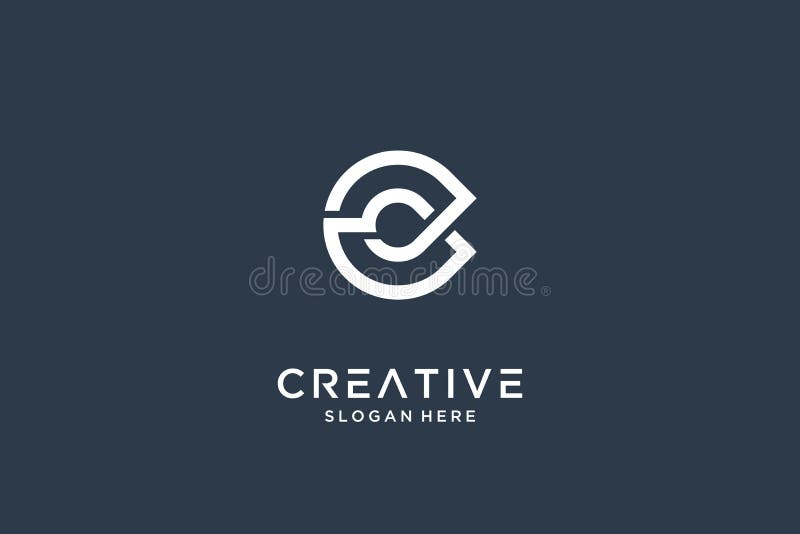 Letter C Point Logo Stock Illustrations – 316 Letter C Point Logo Stock ...