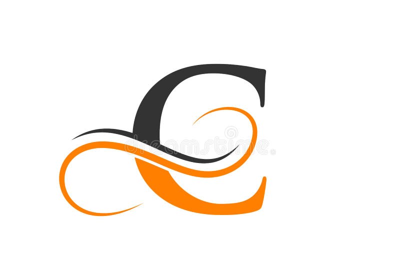 Initial Letter C Modern Logo Design Template. C Logo with Creative ...