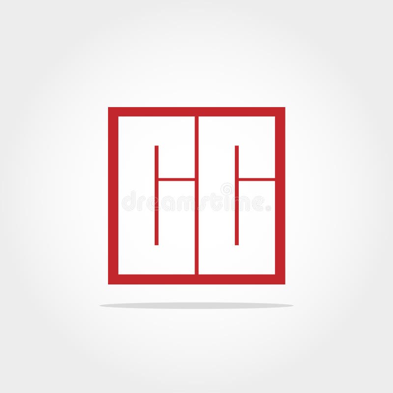 Initial CC Letter Logo Design Vector Template. Monogram and Creative ...