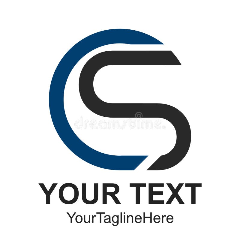 Initial Letter CS Logo Design Template Element for Business and Stock ...