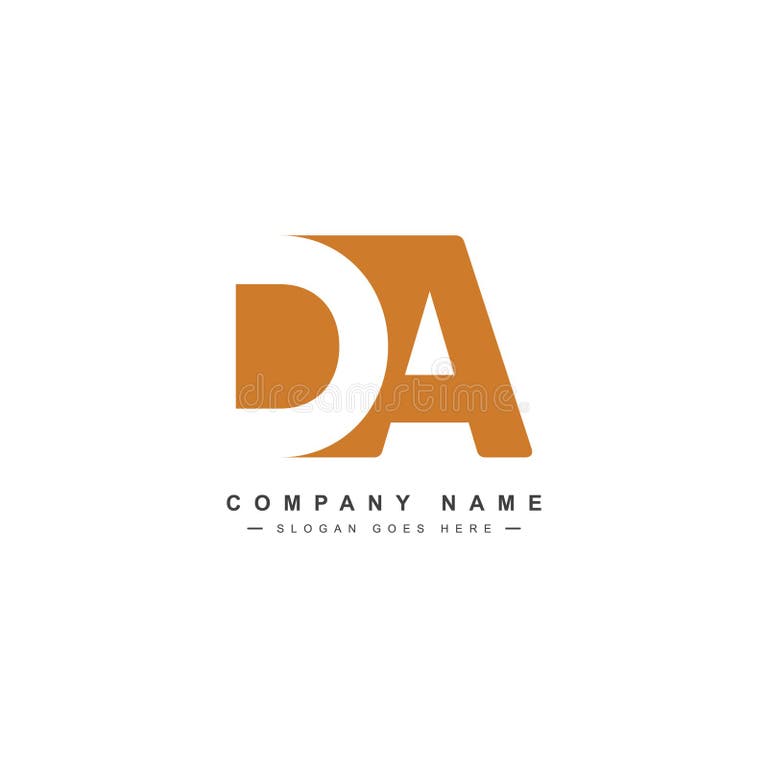 Letter Da Logo Stock Illustrations – 1,999 Letter Da Logo Stock ...