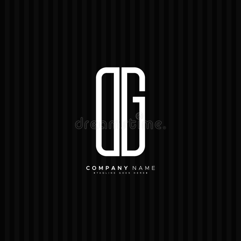 Initial Letter DG Logo - Simple Alphabet Logo Stock Vector ... Initial Letter DG Logo - Simple Alphabet Logo Stock Vector ...