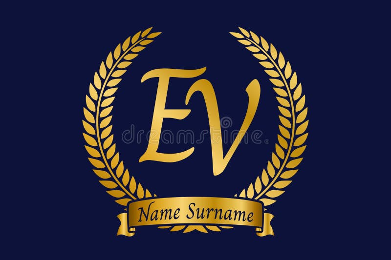 Ev Monogram Stock Illustrations – 812 Ev Monogram Stock Illustrations ...