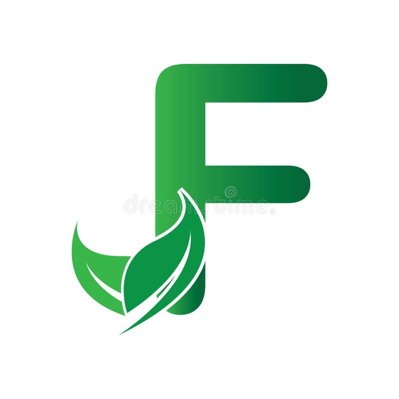 Initial F Logo Leaf Stock Illustrations – 837 Initial F Logo Leaf Stock ...