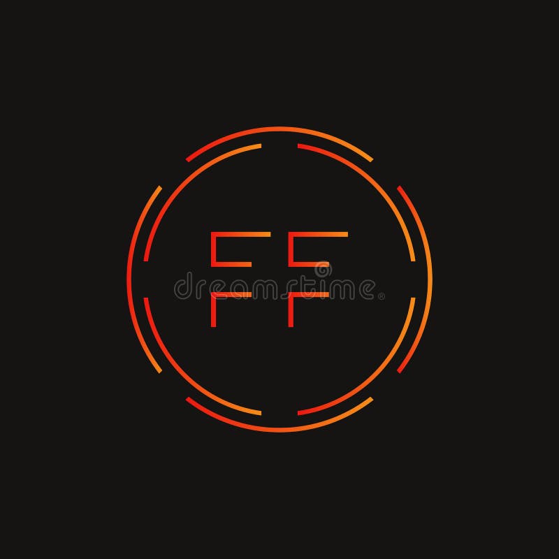Initial Letter FF Logo Design Vector Template. Creative Linked ...
