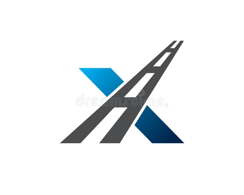 Initials B highway logo stock vector. Illustration of initial - 276686007