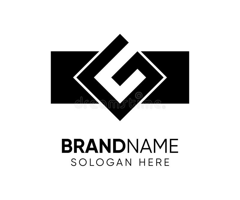 Initial Letter G Monogram Logo Design Vector Template Stock Vector ...