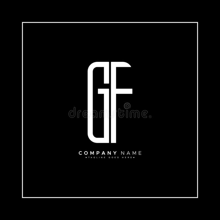 Letter Gf Logo Stock Illustrations – 2,004 Letter Gf Logo Stock ...