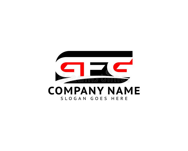 Initial Letter GFG Logo Template Design Stock Vector - Illustration of ...