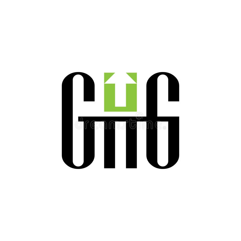 Initial Letter GHG Logo Unique Vector Stock Illustration - Illustration ...