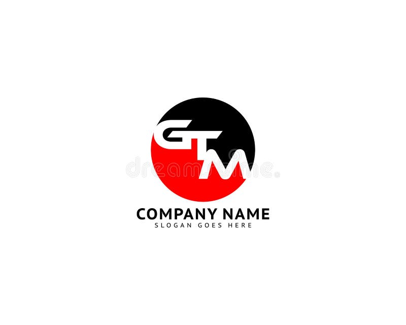 Initial Letter GTM Logo Design Template Stock Vector - Illustration of ...