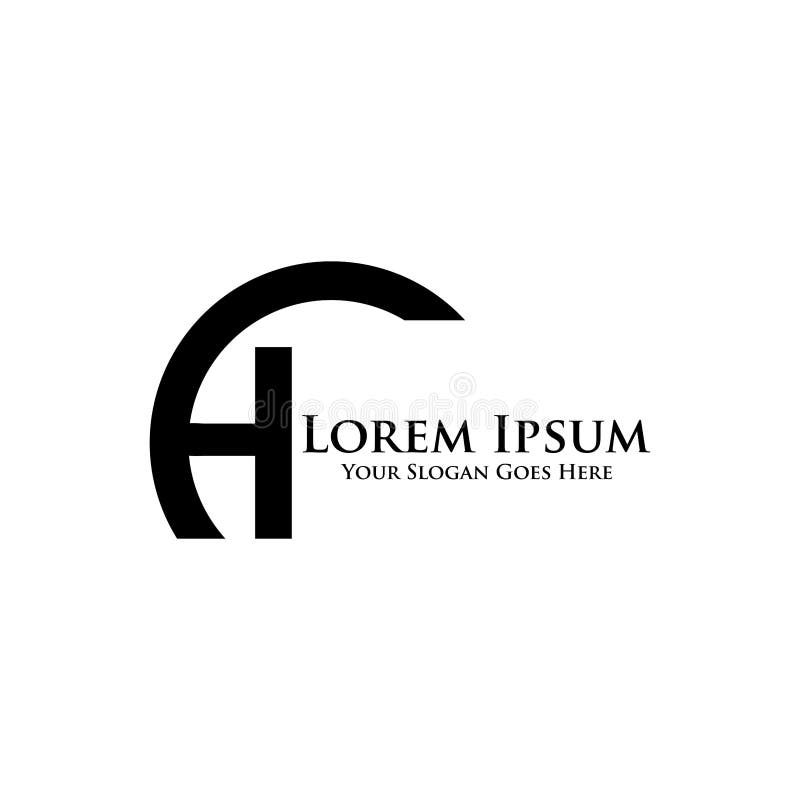 Initial Letter H Design Logo Vector Graphic Branding Letter Element ...