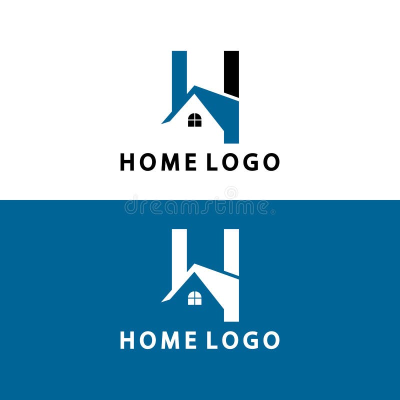 Letter H Logo Home Icon Stock Illustrations – 1,236 Letter H Logo Home ...