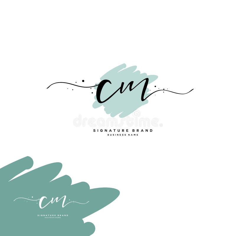 Cm Letter Handwriting Signature Stock Illustrations – 166 Cm Letter ...