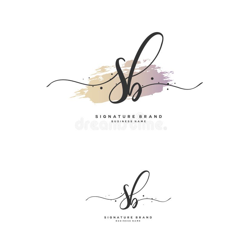 Sb Signature Stock Illustrations – 253 Sb Signature Stock Illustrations ...