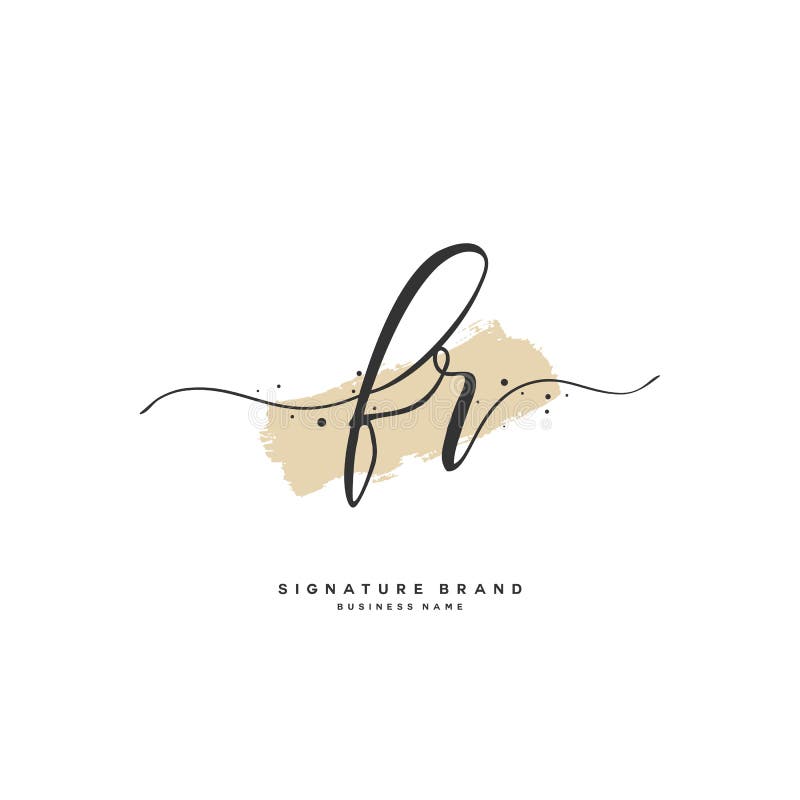 Fr Signature Stock Illustrations – 235 Fr Signature Stock Illustrations ...