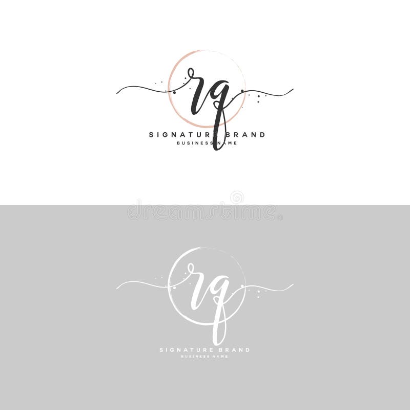 Rq Signature Stock Illustrations – 220 Rq Signature Stock Illustrations ...