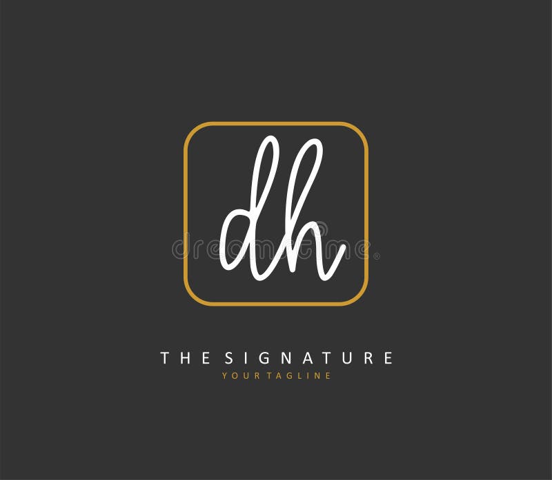 Dh Signature Stock Illustrations – 206 Dh Signature Stock Illustrations ...