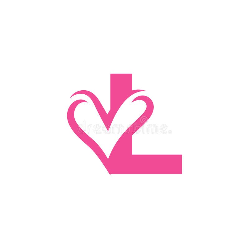 Heart L Logo Stock Illustrations – 328 Heart L Logo Stock Illustrations ...