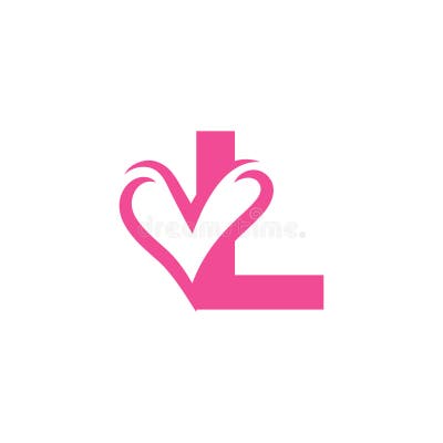Heart L Letter Stock Illustrations – 405 Heart L Letter Stock ...