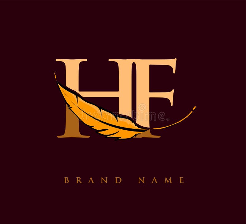 Letter Hf Logo Stock Illustrations – 1,350 Letter Hf Logo Stock ...
