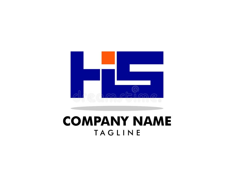 Initial Letter HIS Logo Template Design Stock Vector - Illustration of ...