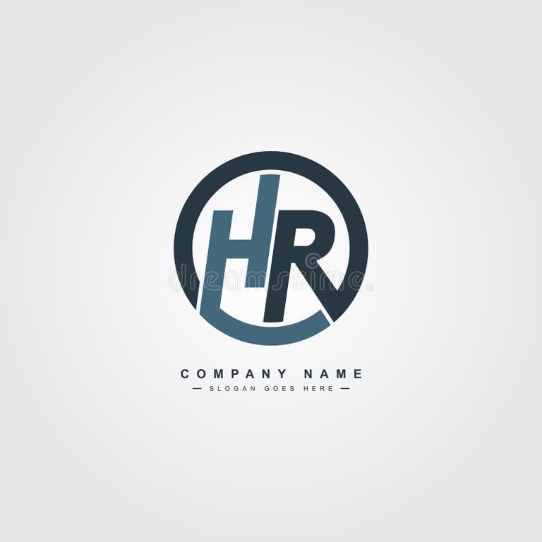 Letter Hr Logo Stock Illustrations – 1,862 Letter Hr Logo Stock ...