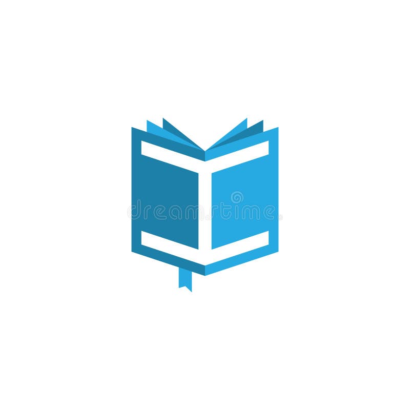 Initial Letter I Book Logo Vector Stock Vector - Illustration of ...