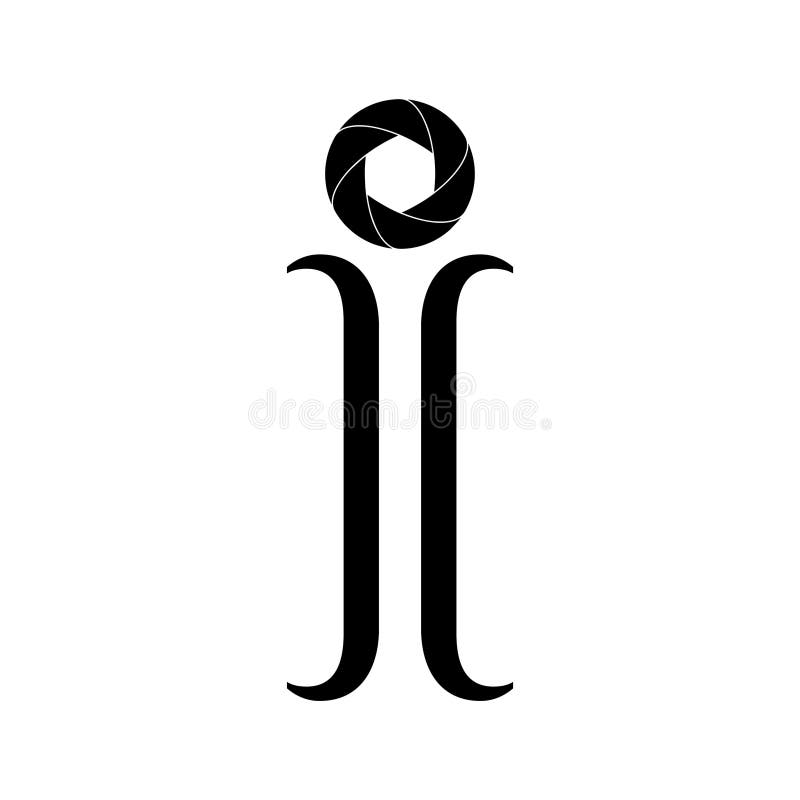 Initial Letter I 001 stock vector. Illustration of design - 343597730