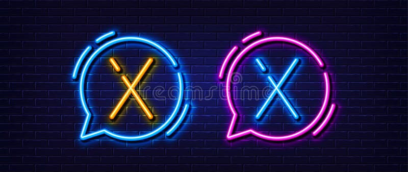 Glowing Neon Letter X Stock Illustrations – 280 Glowing Neon Letter X ...