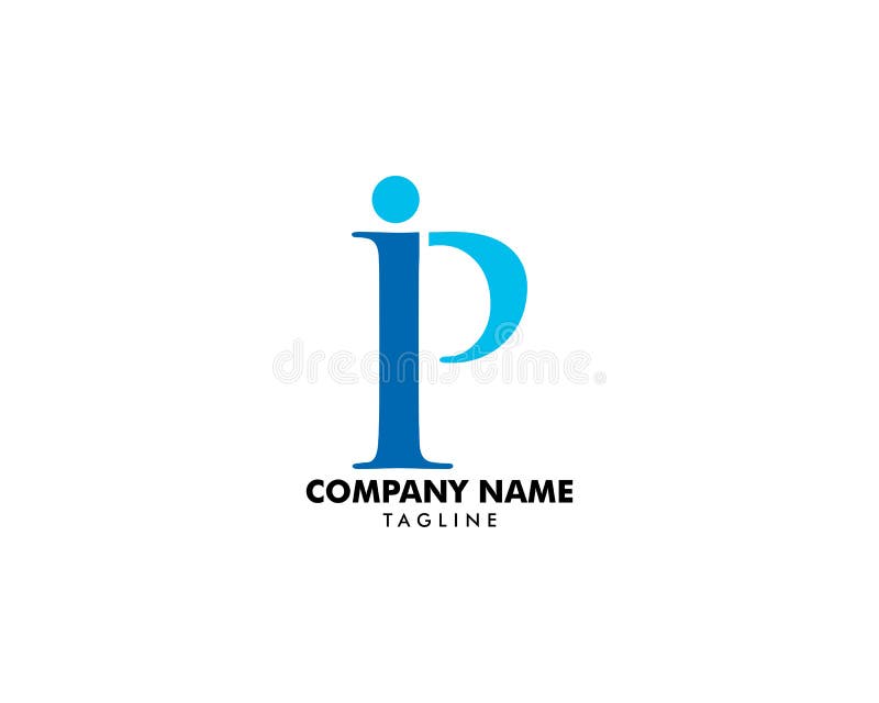 Letter Ip Logo Stock Illustrations – 921 Letter Ip Logo Stock ...