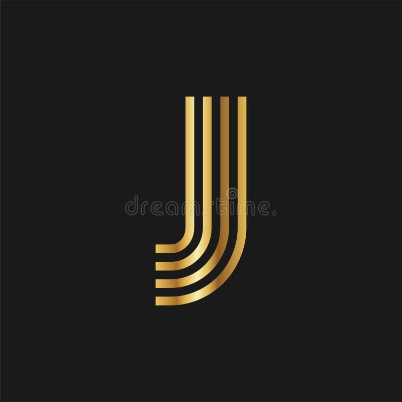 Initial Letter J Logo Design Template. Letter J Logo Icon Design ...