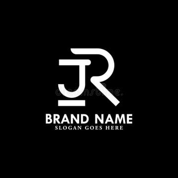 Initial Letter Jr Logo Design Template Stock Vector - Illustration of ...