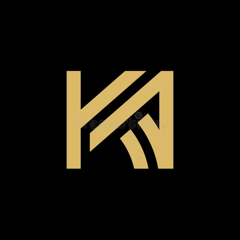 Initial Letter KA Logo, Vector Illustration Design Stock Vector ... Initial Letter KA Logo, Vector Illustration Design Stock Vector ...