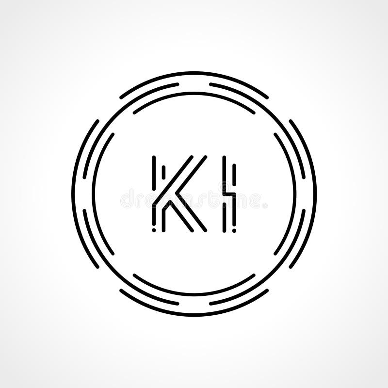 Initial Letter KI Logo Design Vector Template. Digital Abstract KI ...