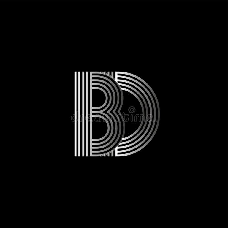 Bd Black White Logo Stock Illustrations – 366 Bd Black White Logo Stock ...