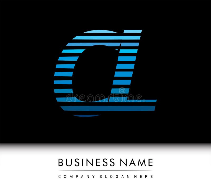 Letter Cl Symbol Concept Logo Design Stock Illustrations – 912 Letter ...