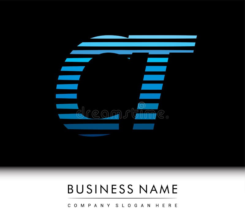 Letter Logo Ct Stock Illustrations – 1,654 Letter Logo Ct Stock ...