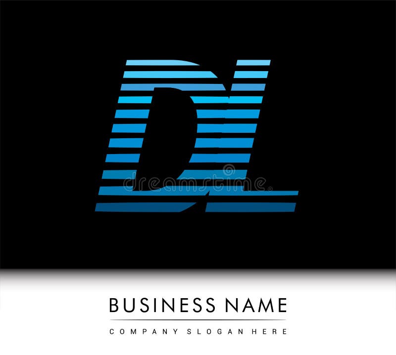 Logo Letter Dl Blue Stock Illustrations – 104 Logo Letter Dl Blue Stock ...