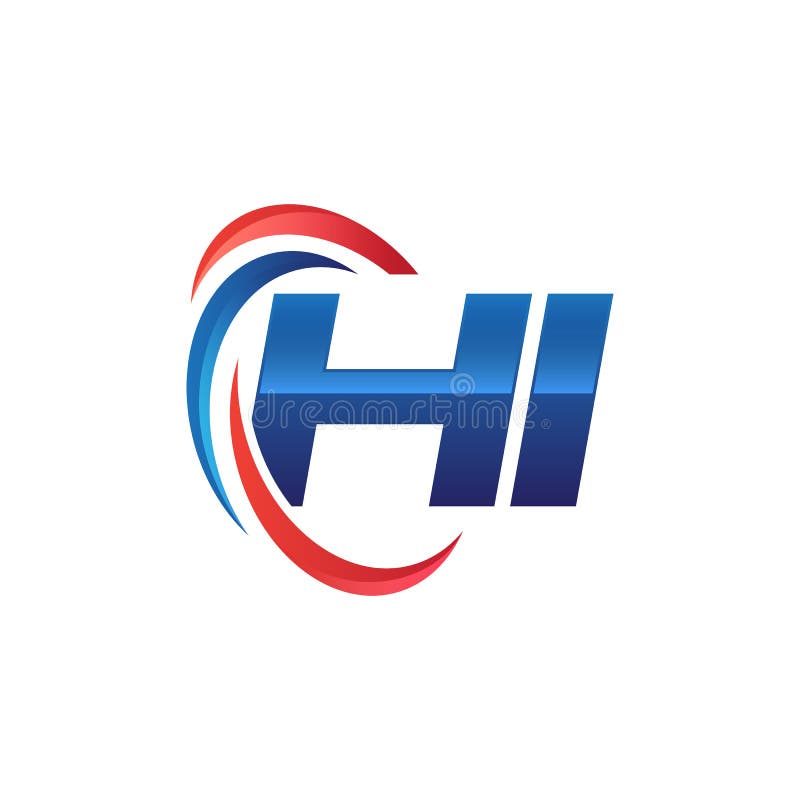 Letter Hi Logo Stock Illustrations – 1,774 Letter Hi Logo Stock ...