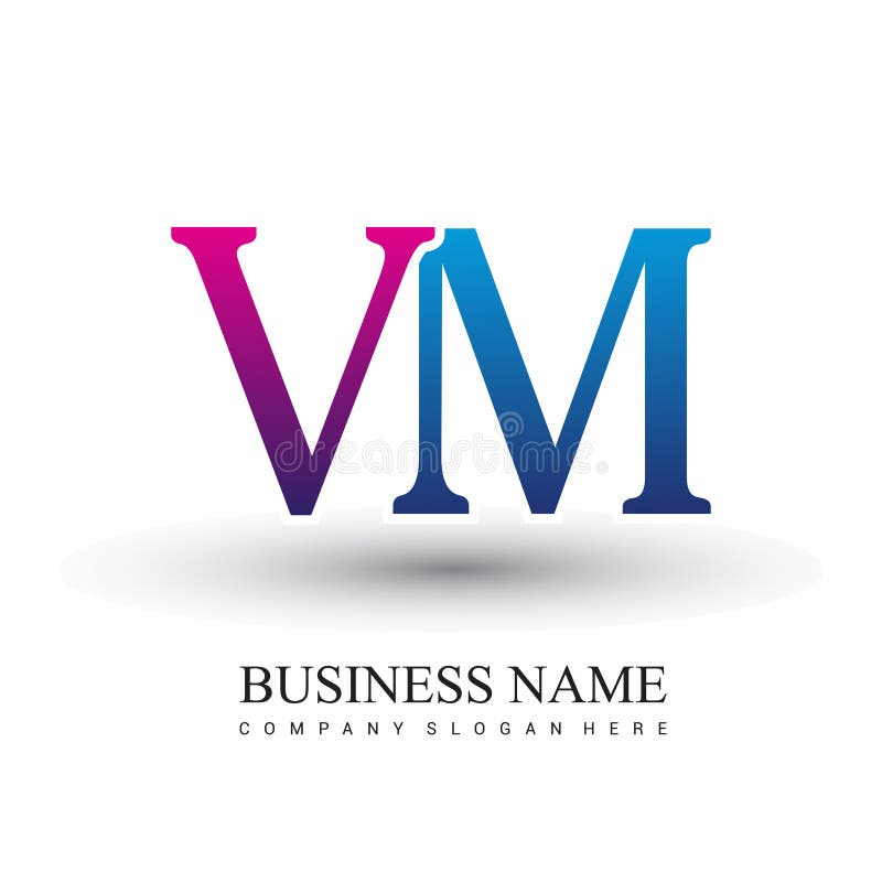 Logo Vm Letter Stock Illustrations – 954 Logo Vm Letter Stock ...